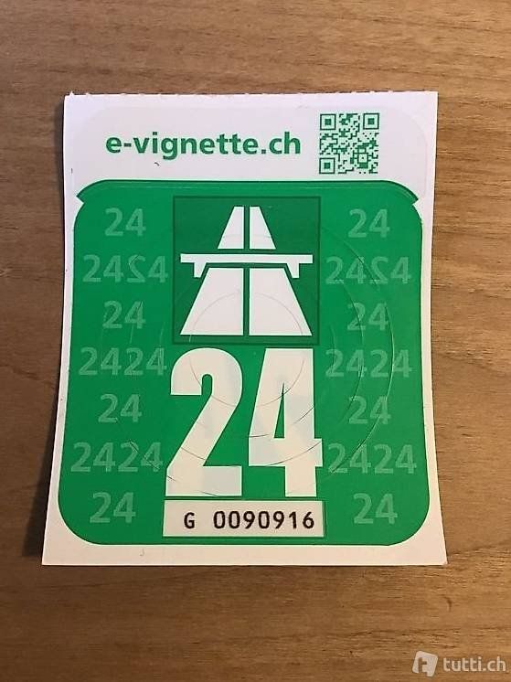 Autobahnvignette Maut Autobahn Vignette 2024 (Neu und originalverpackt) in wolfhausen für CHF 15 ...