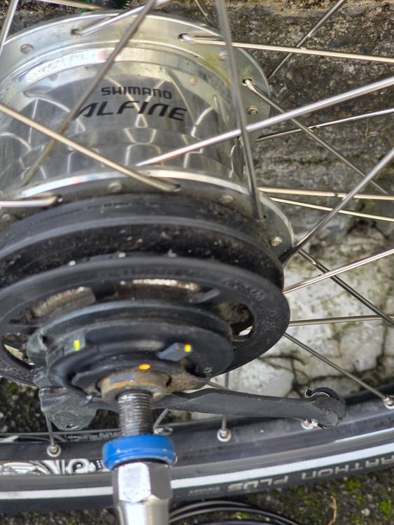 Shimano Alfine 11-Gang Schaltung mit Laufrad 26Zoll (Gebraucht) in ...