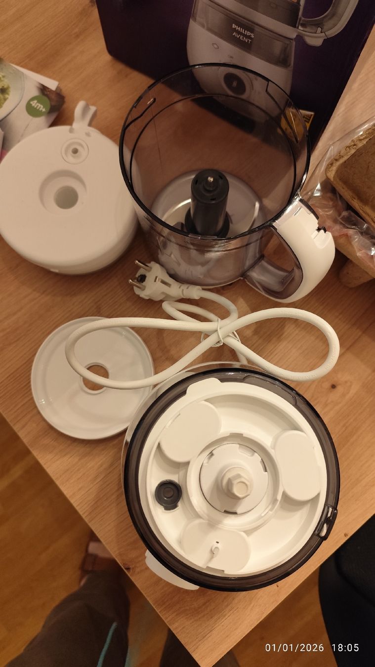 Philips Avent 4-in1 Nahrungszubereiter Steamer and Blender (Neu und ...