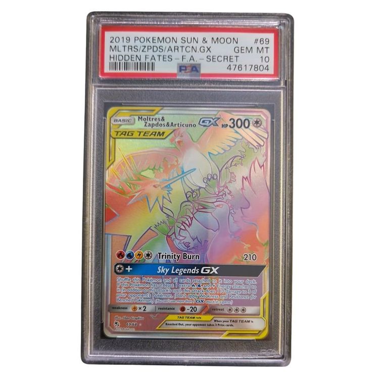 Bird trio Rainbow Hidden Fates PSA 10 Pokemon | Kaufen auf Ricardo