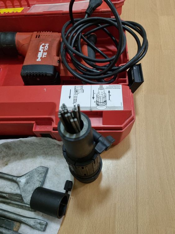 HILTI TE 104 BOHRHAMMER MIT BOHRER | Kaufen auf Ricardo