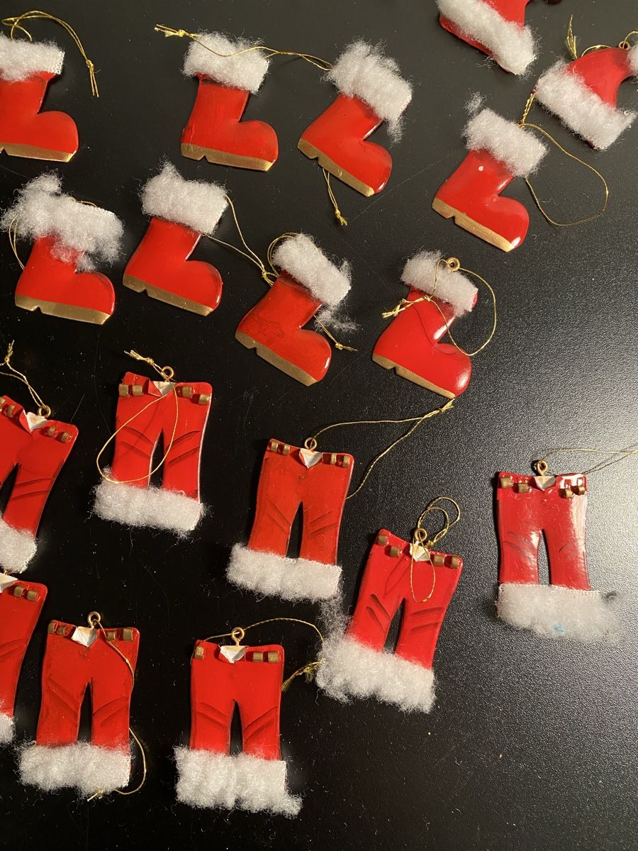 Blech Christbaumschmuck 32 teilig🎄🎁 (Gebraucht) in Flawil für CHF 10 ...