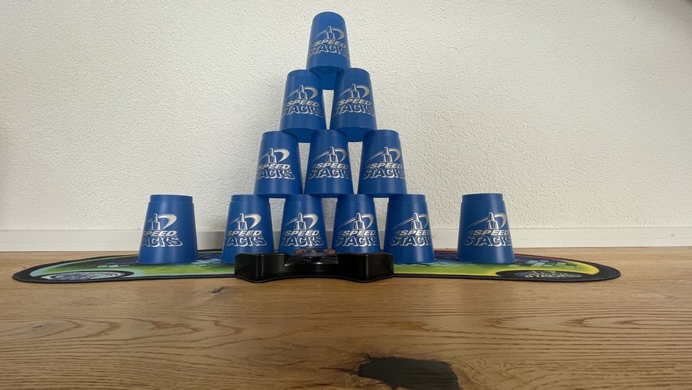 Speed Stacks Set, Becher, Timer & Matte (Neu (gemäss Beschreibung)) in ...