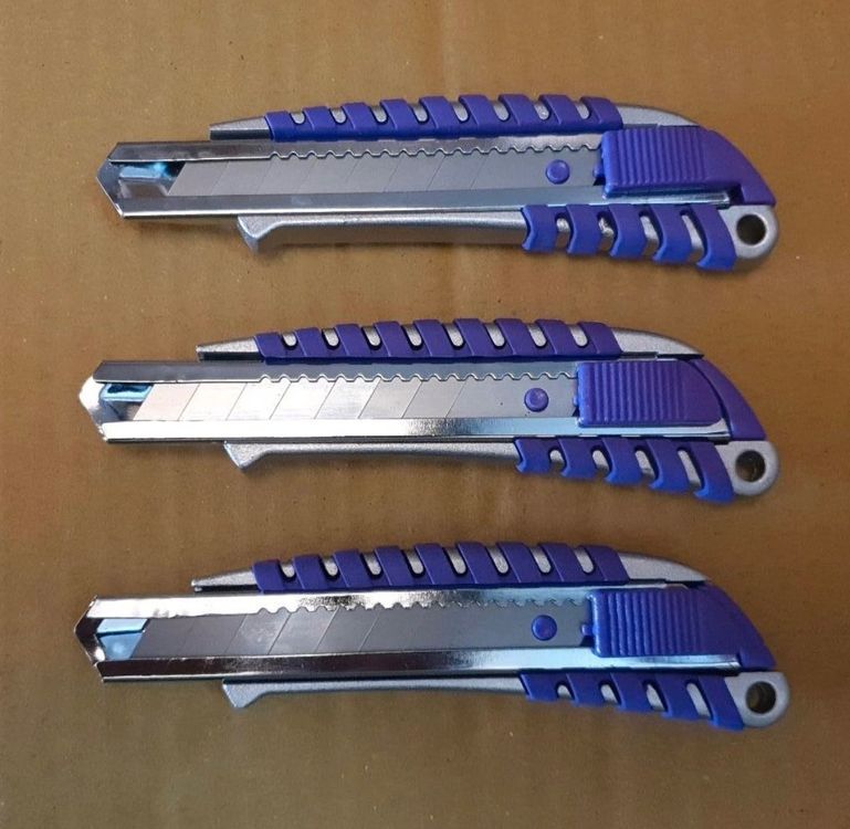 Cutter Messer 3 St. Aluminium 18mm. L | Kaufen auf Ricardo