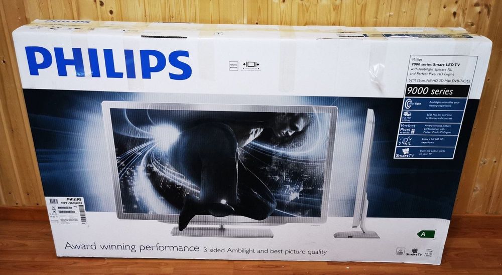 TV Philips 52 Zoll mit Ambilight 3-seitig, 52PFL9606K-02 (Gebraucht) in ...