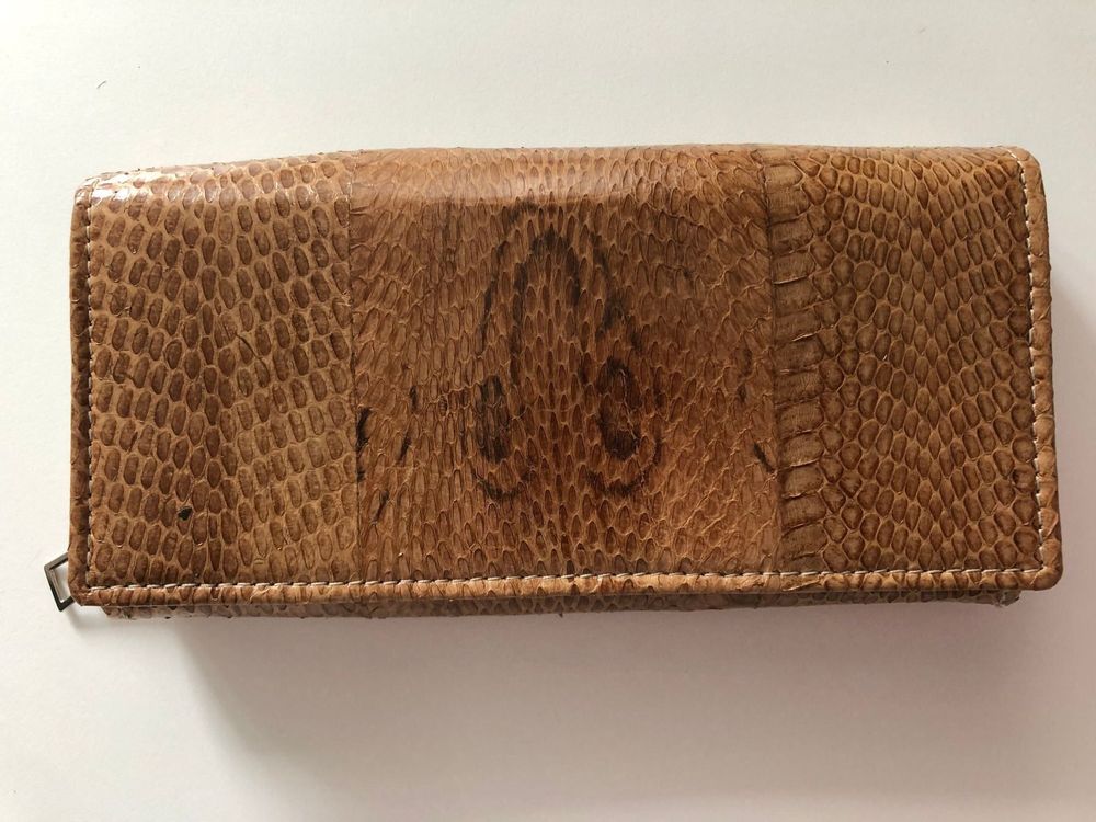 Echte Python Leder Dame Geldbörse | Kaufen auf Ricardo