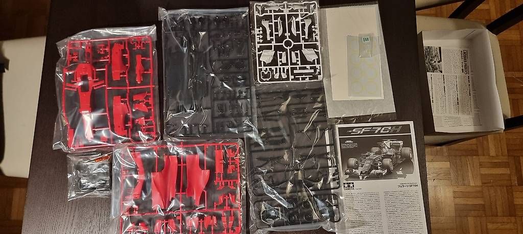 Tamiya Ferrari SF70H F1 1:20 - Premium Modellbausatz, selten (Gebraucht ...