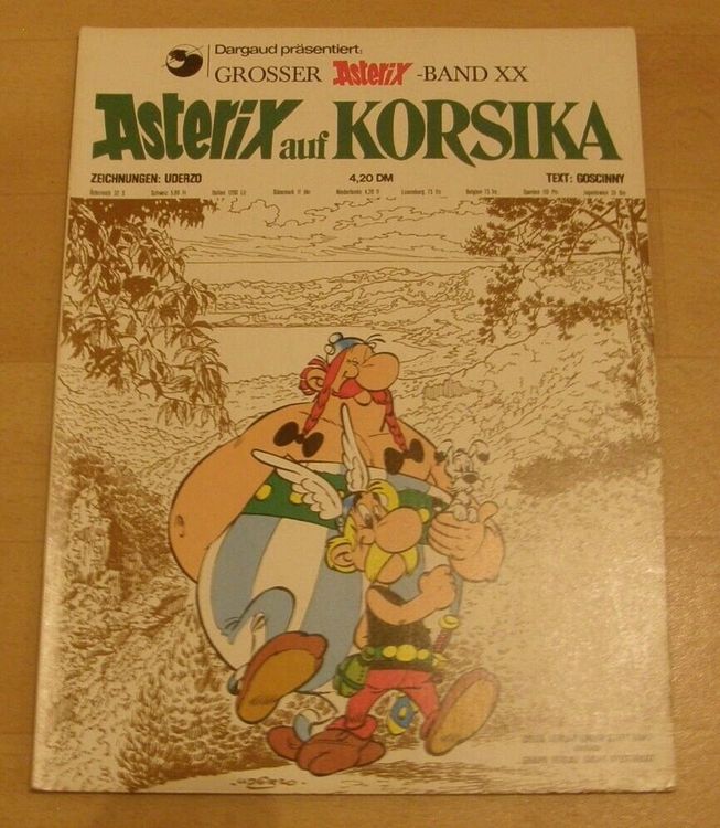 Asterix auf Korsika - Grosser Asterix (Band XX) >Softcover