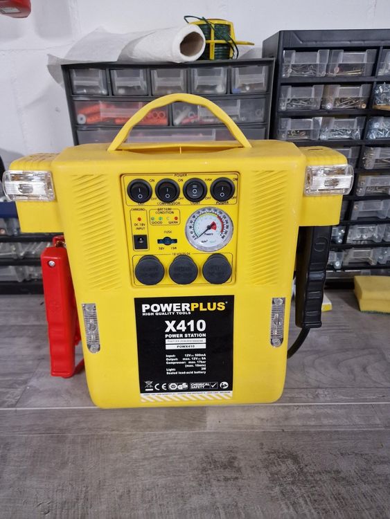 POWER plus Powerstation 4-in-1 Pannenhilfe Auto Starthilfe | Kaufen auf Ricardo