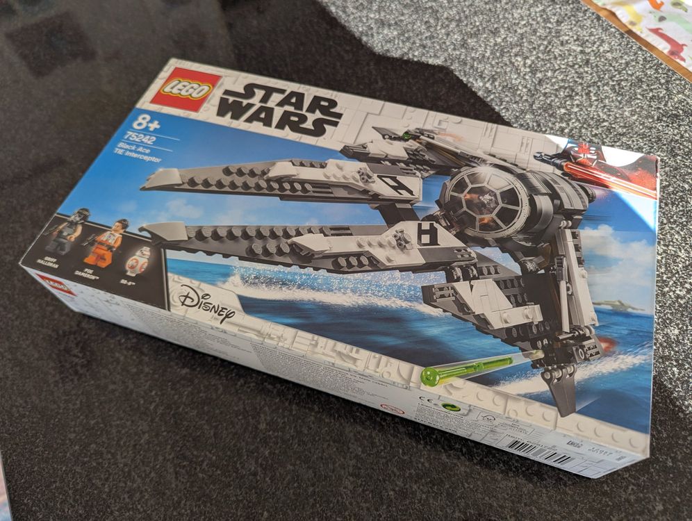 Lego Star Wars 75242 Black Ace TIE Interceptor (Neu und ...