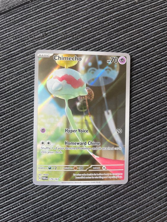 Pokemon Chimecho Art Rare Twilight Masquerade | Kaufen auf Ricardo