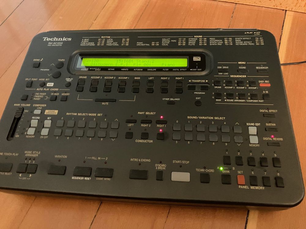 Technics SM AC-1200 Midi Orchestra Module, ab 1 Franken | Kaufen auf ...