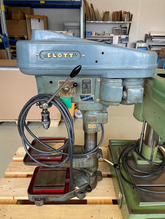 Flott Bohrmaschine Tischbohrmaschine funktioniert alles (Gebraucht) in ...