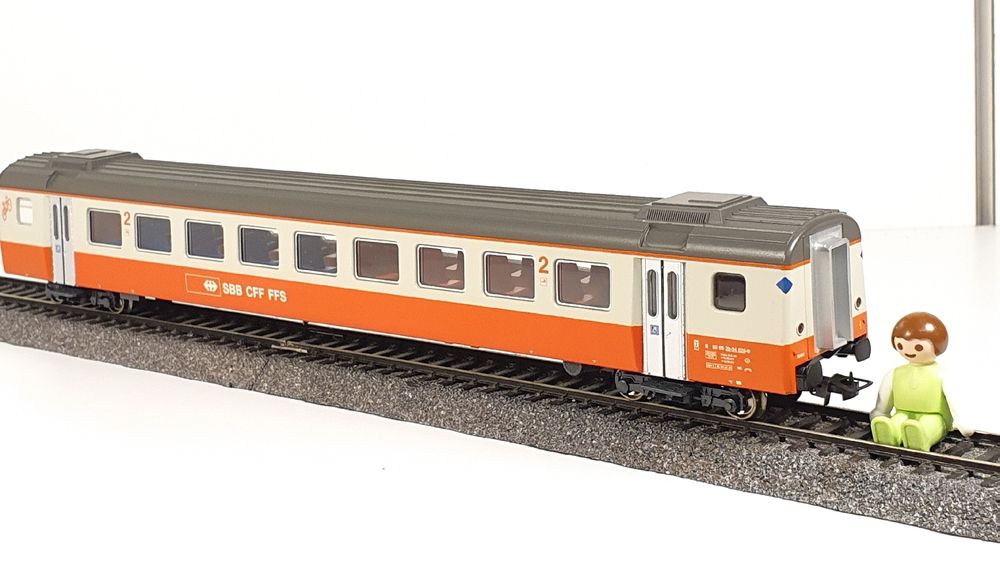 Liliput H0 Swiss Express Wagen 2. Kl. Wagen No.29-34 006-1 (Neu (gemäss ...