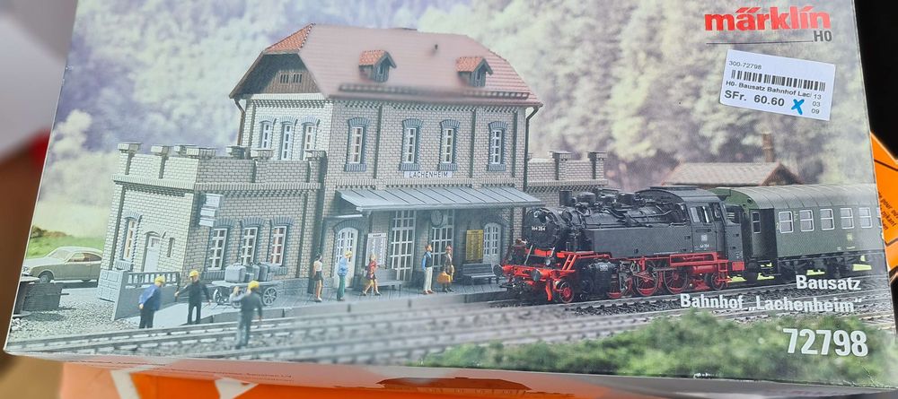 Märklin H0 Bausatz Bahnhof Lachenheim 72798 (Neu und originalverpackt ...