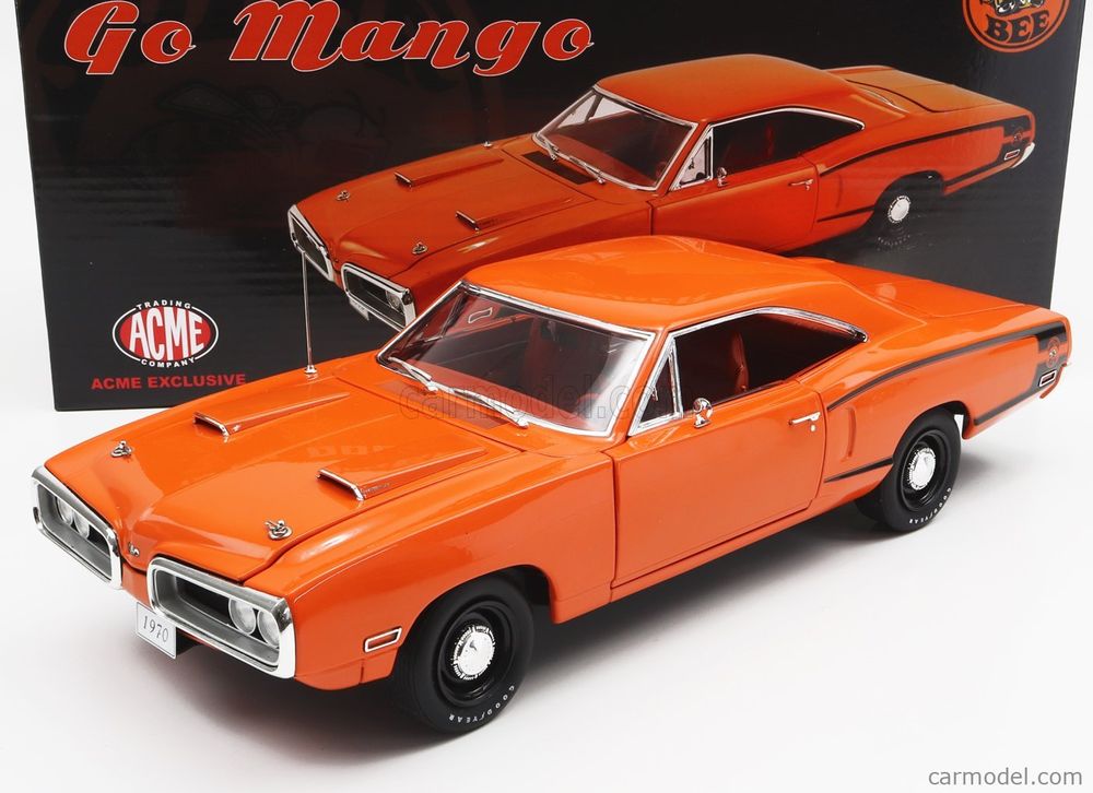 DODGE SUPER BEE COUPE GO MANGO 1969 1:18 GMP/ACME (Neu und ...