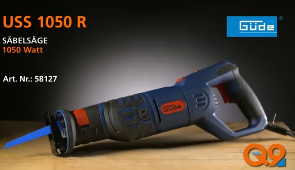 Güde Säbelsäge USS 1050 R Tigersäge Fuchsschwanz Universal (Neu und ...