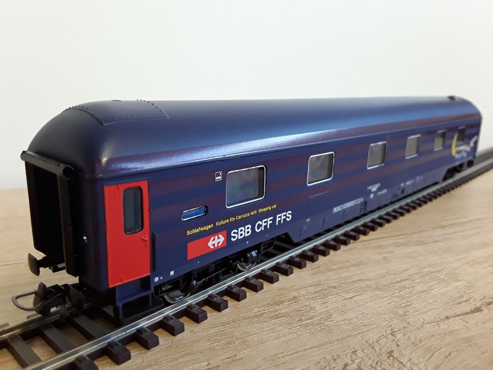 Modellbahn _ Roco 44358 - SBB Schlafwagen WLABmh _ Spur H0 (Gebraucht) in Uerikon für CHF 55 ...