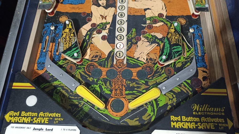 Jungle Lord Flipper - Pinball - Flipperkasten von 1981 | Kaufen auf Ricardo
