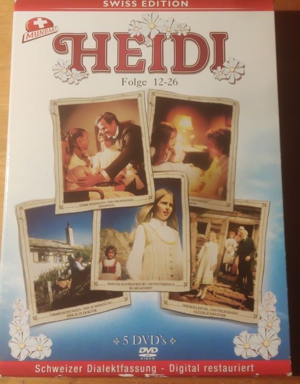 Heidi DVD-Box Folgen 12-26 - Schweizer Dialekt | Kaufen auf Ricardo