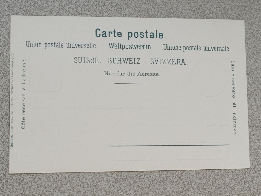 Alte PK / Solothurn - Landhausquai Ausgabe ca. 1905 (Gebraucht) in ...