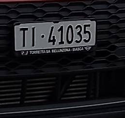 Targa auto TI 41035 (Usato) a s.antonino per CHF 600 – solo ritiro ...