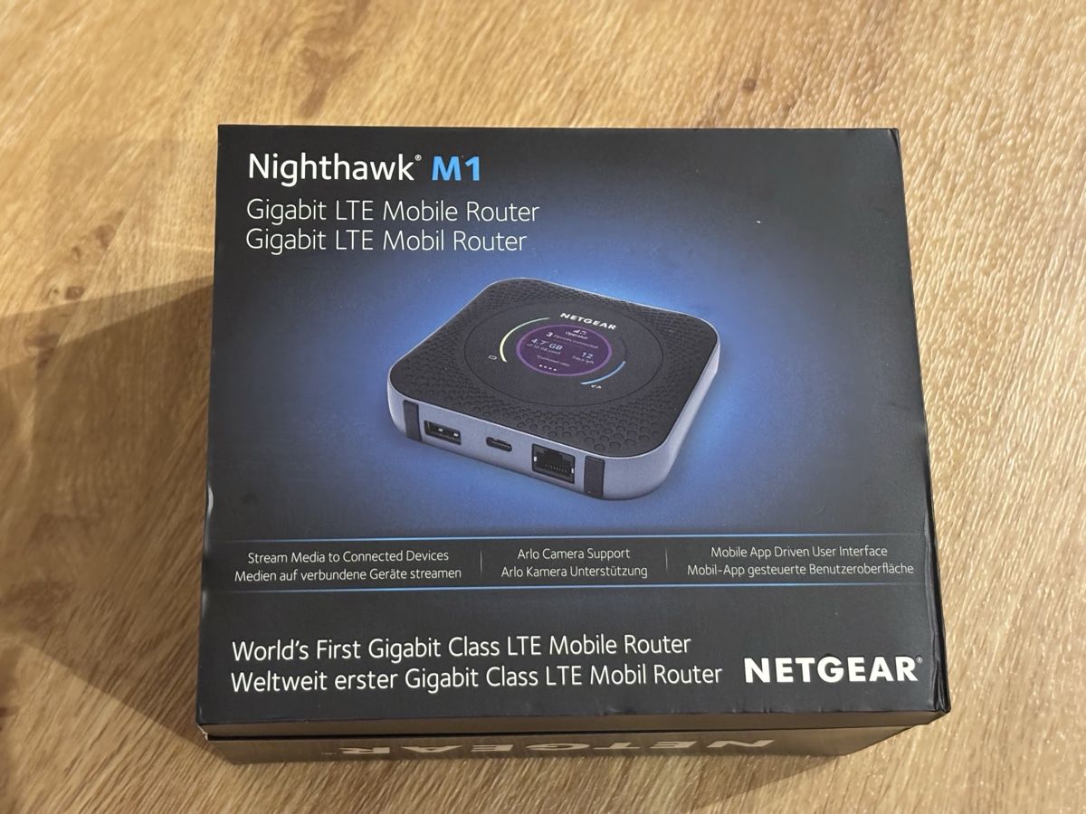 Netgear Nighthawk M1 - Gigabit LTE Router, neuwertig (Neu (gemäss ...