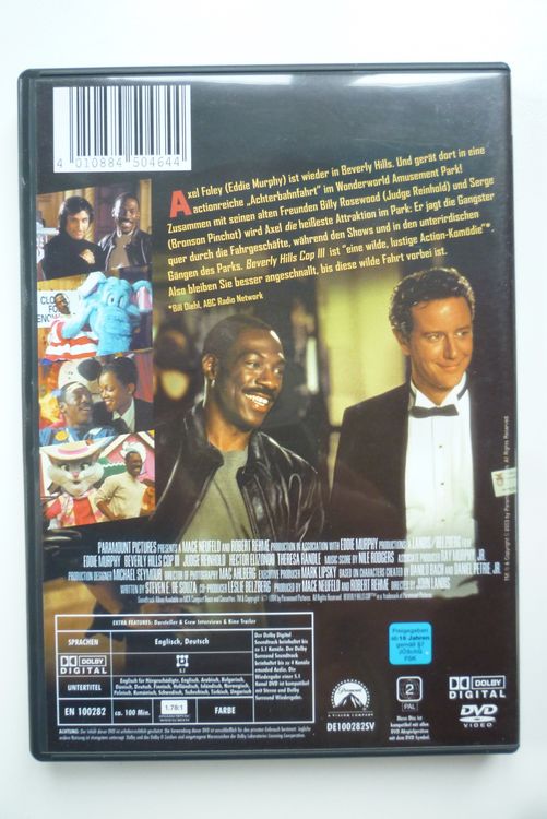 Beverly Hills Cop 1 3 Collection Eddie Murphy Klassiker Gebraucht