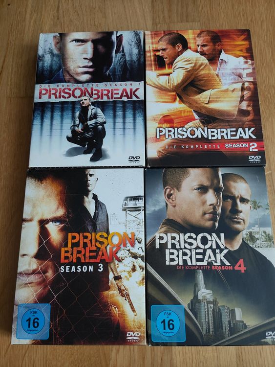Prison Break DVD 1-4 | Kaufen auf Ricardo