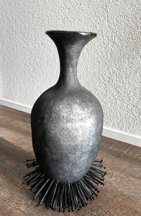 Design Vase mit Nägel - Unikat von Ursula Federli-Frick UFF (Neu ...