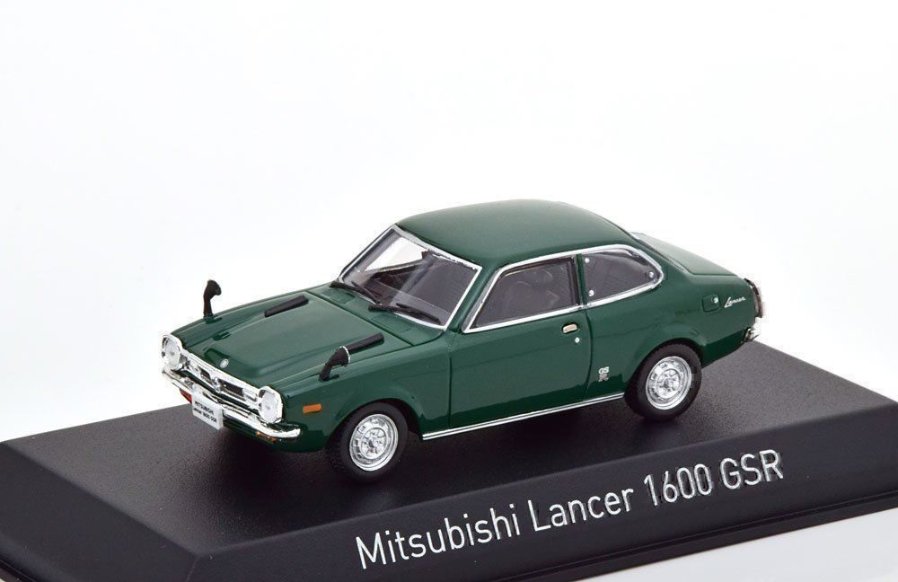 Mitsubishi Lancer A70 1600 GSR 1975-1979 dunkelgrün 1:43 (Neu und ...