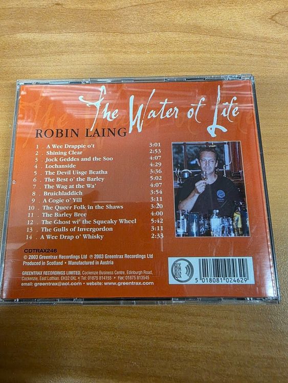 CD - Robin Laing – The Water Of Life (Gebraucht) in Biberist für CHF 8 – mit Lieferung auf ...