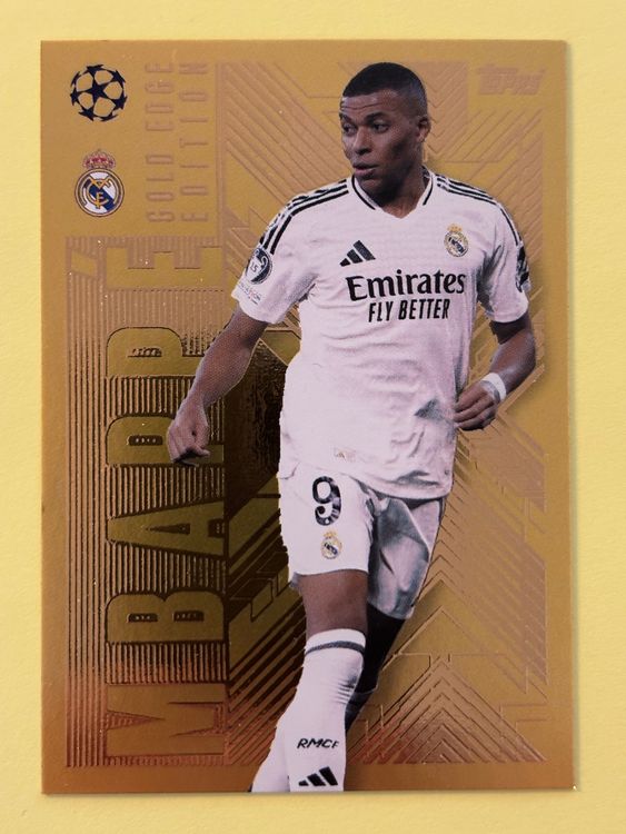 Topps Match Attax Extra 24/25 - Gold Edge - Mbappé - GOL10 | Kaufen auf ...