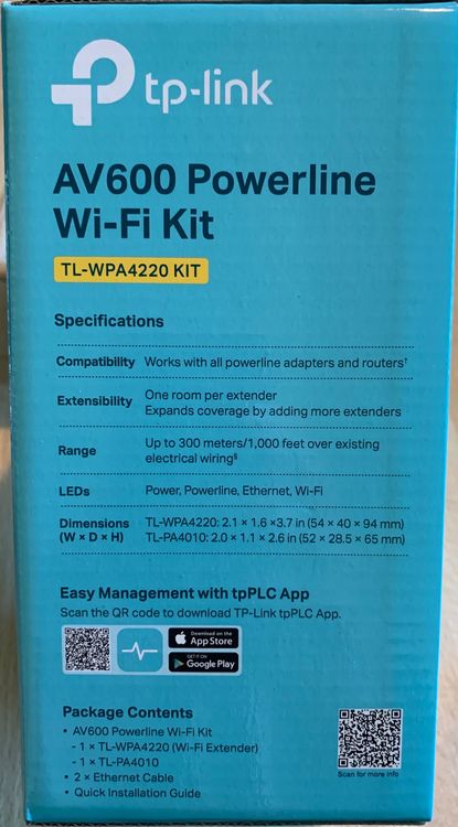 tp-link AV600 Powerline Wi-Fi Kit (Gebraucht) in Thalwil für CHF 10 ...