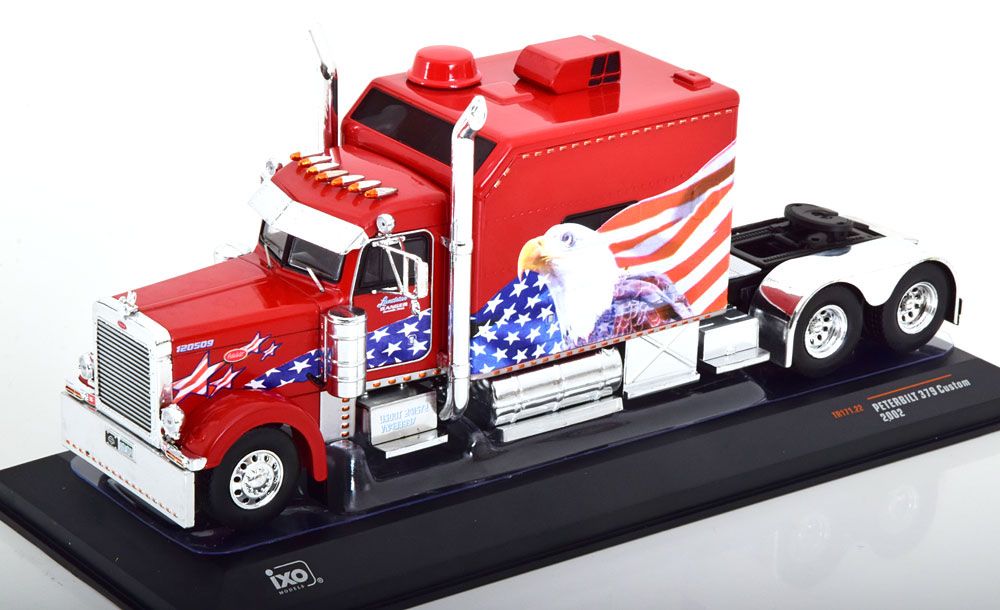 PETERBILT 379 CUSTOM ROT 2002 1:43 IXO (Neu und originalverpackt) in ...