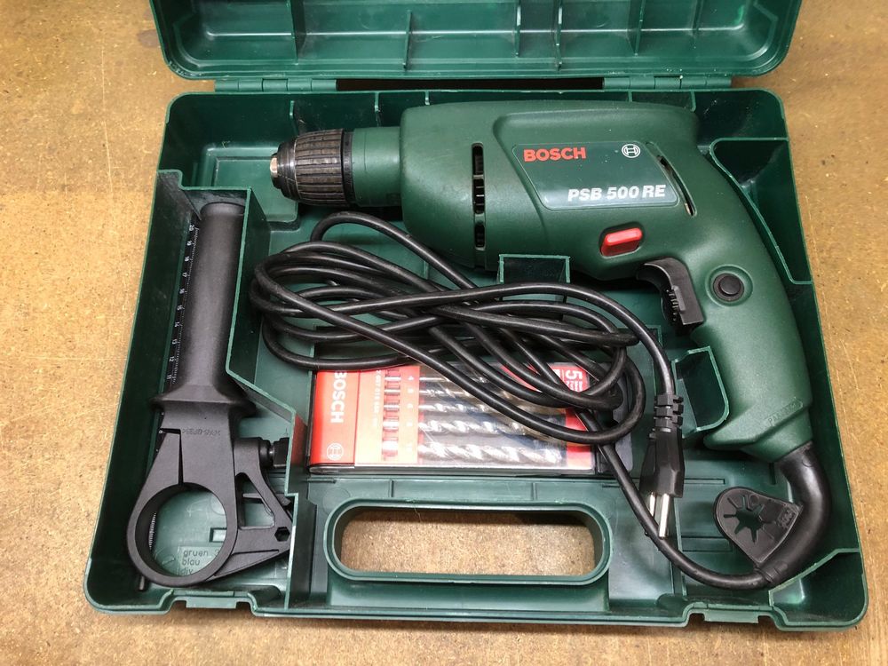Schlagbohrmaschine Bosch Typ PSB 500 RE (Gebraucht) in Zell ZH für CHF ...
