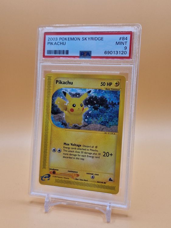 Pikachu - 84/144 - Skyridge - PSA Mint 9 (Neu (gemäss Beschreibung)) in ...