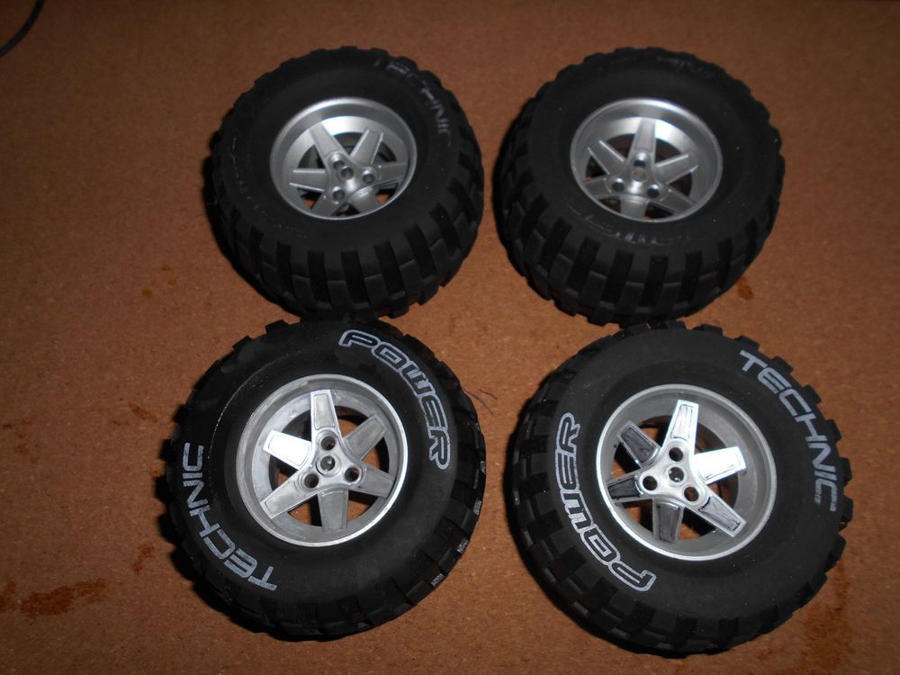 4 grosse Lego Räder ( Set 762 ) | Kaufen auf Ricardo