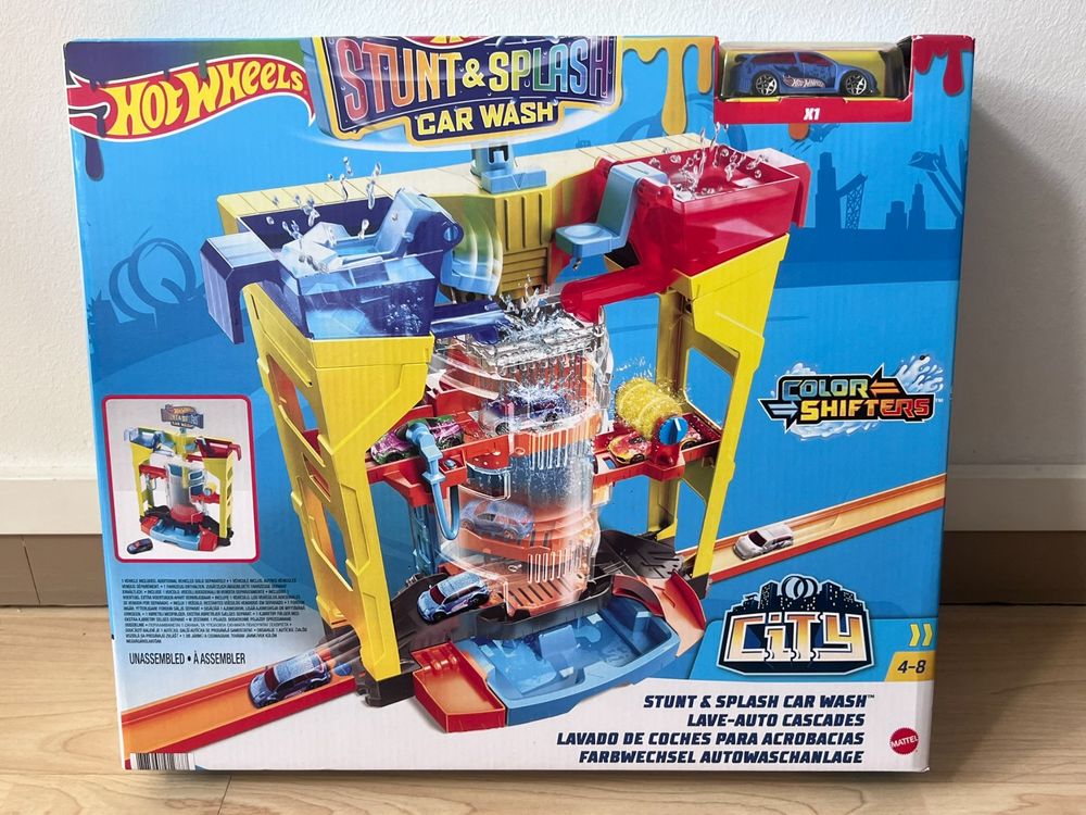 Hot Wheels Stunt & Splash Car Wash (Neu und originalverpackt) in ...