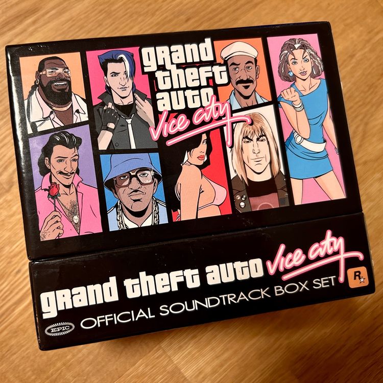 Grand Theft Auto Vice City - Official Soundtrack Box Set (Neu (gemäss ...