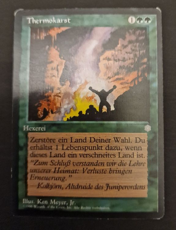 Thermokarst, Magic the Gathering (Gebraucht) in Hochdorf für CHF 5 – mit Lieferung auf Ricardo ...