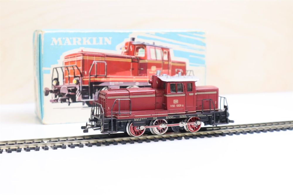 Märklin Digital - Rangierlok V60 + Telex Nr. 3064 (D'occasion) à ...