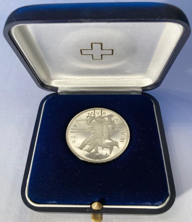 Gedenkmünze 1976 Murten (Neu und originalverpackt) in Wil SG für CHF 10 – mit Lieferung auf ...