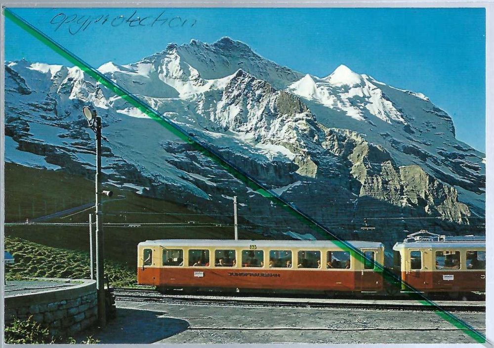 Kleine Scheidegg. Jungfraubahn. Jungfrau. Silberhorn. (Gebraucht) in Horw für CHF 2 – mit ...