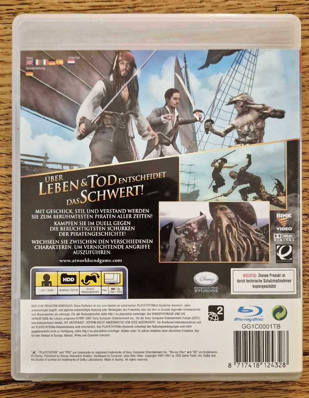 Pirates of the Caribbean – Am Ende der Welt – PS3 (Gebraucht) in Au SG ...