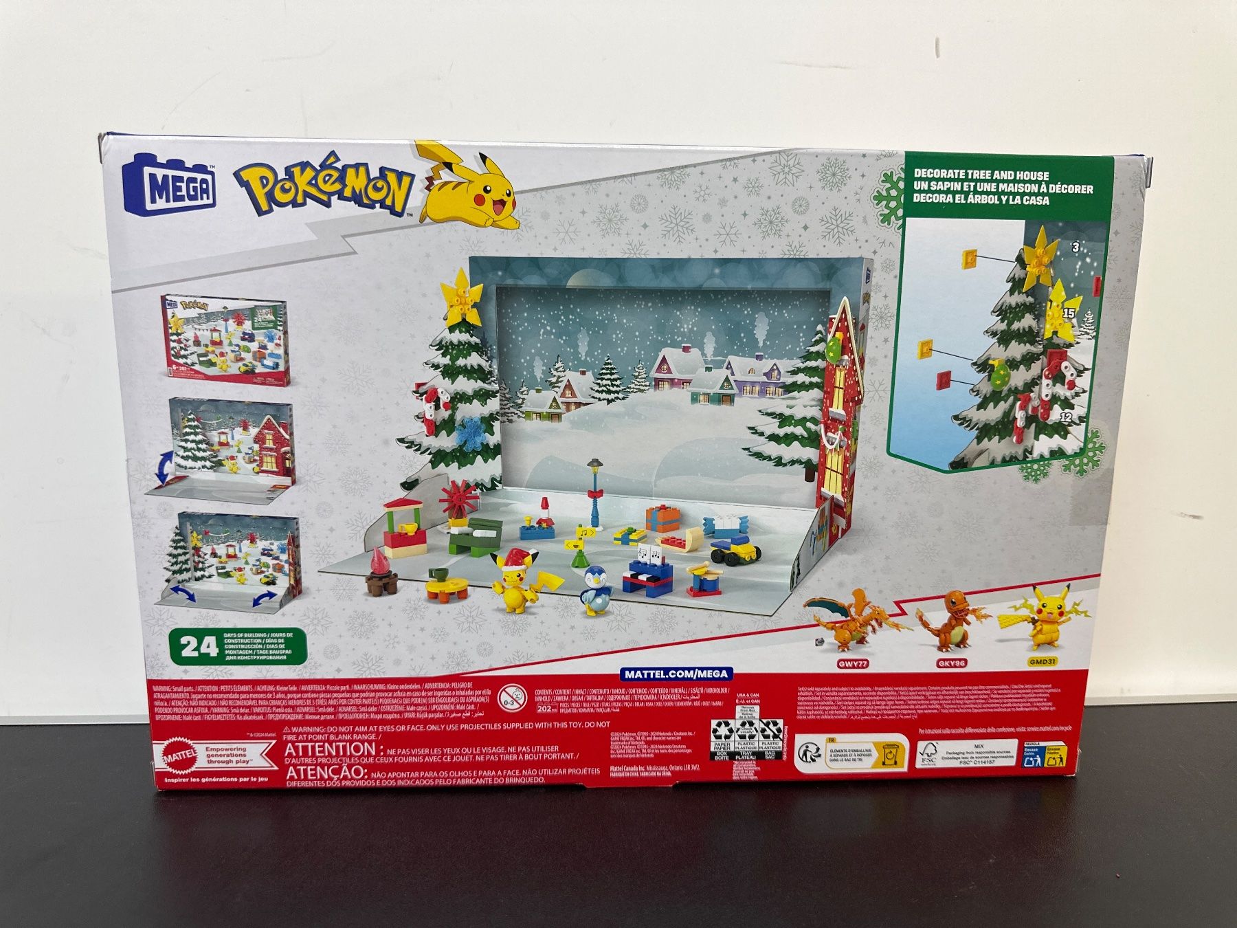 Neu Adventskalender Pokemon von Mega (1x) (Neu und originalverpackt) in ...