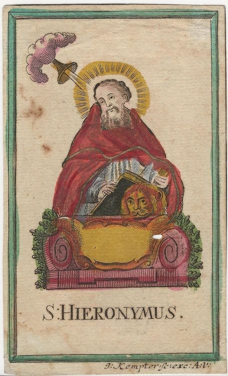 Kupferstich 1770, Hieronymus, Kempter (Gebraucht) in Frauenfeld für CHF 14 – mit Lieferung auf ...