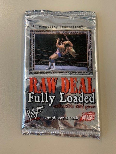 WWF RAW DEAL FULLY LOADED card game Wrestling (Neu und originalverpackt ...