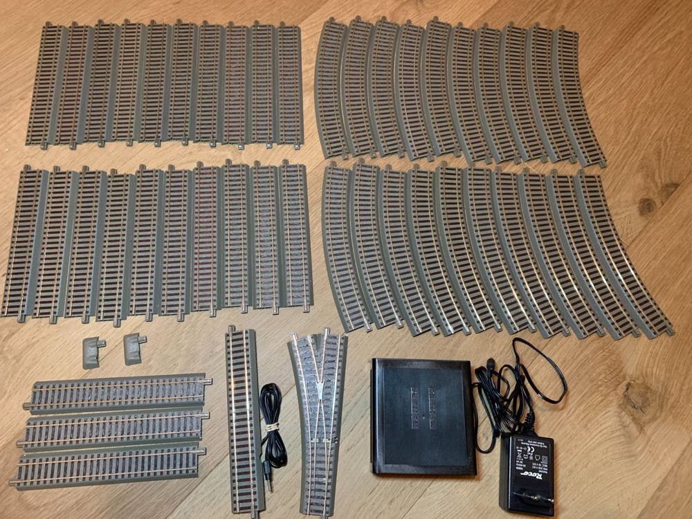 GEOLINE ROCO Transfo + Centrale digital + 45x Gleise / rails | Kaufen ...