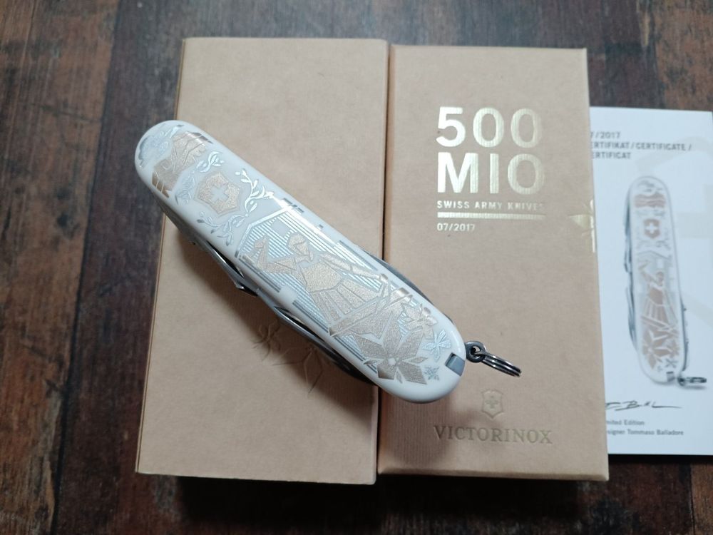 Victorinox Swiss Champ 500Mio Limited Edition 0683/3400 | Kaufen auf ...